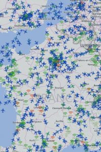 RadarVirtuel – le traqueur des avions en ligne 24/7